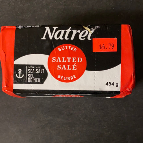 NATREL BUTTER SEA SALT – J&W Meal Butler