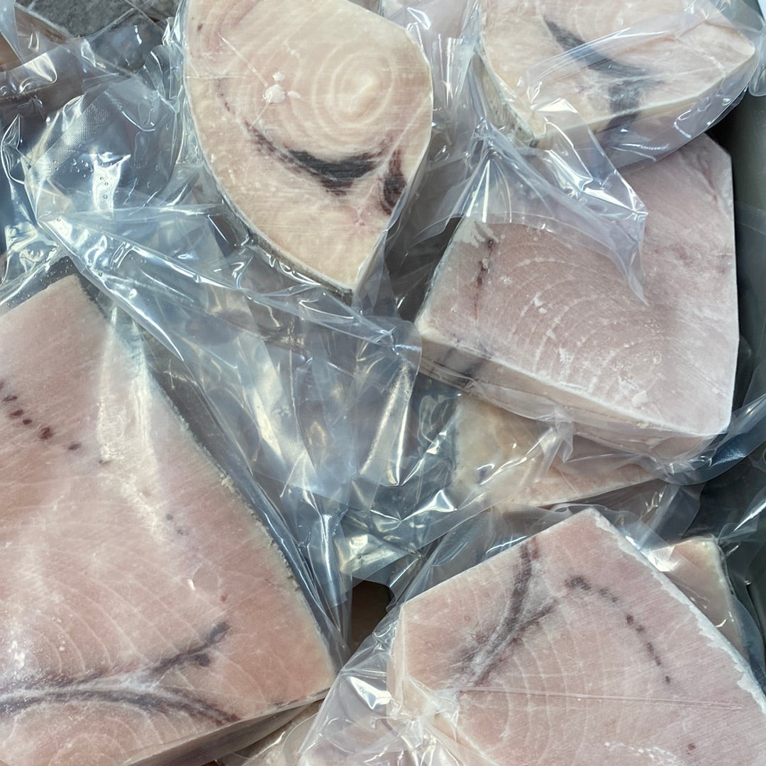 SWORDFISH LOINS - WITH SKIN W/O BONE CUT 1” – J&W Meal Butler