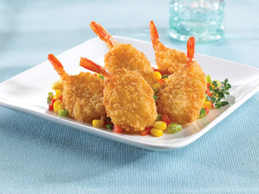 SHRIMP - GOLDEN BREADED FANTAIL - 2.5LB - J&W Meal Butler